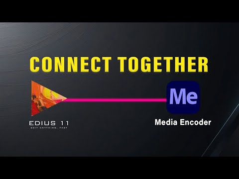 Adobe Media Encoder Connect with EDIUS 11 BAT Server