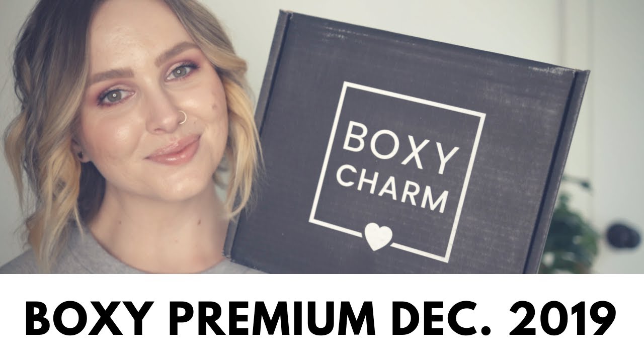 BOXYCHARM - Premium Unboxing December 2019 | My first premium box! Is ...