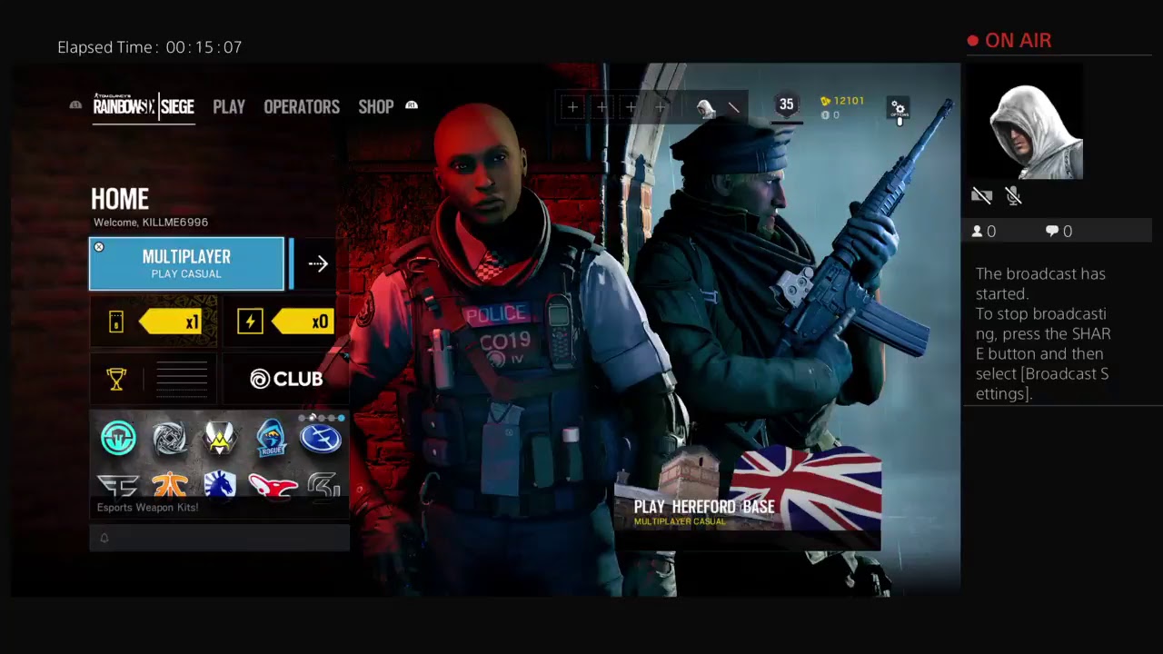 Rainbow Six Siege Stream #1 - YouTube