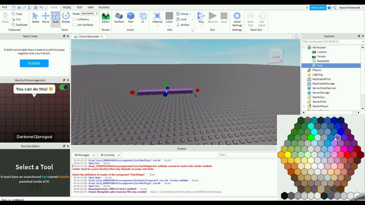 COME CREARE E DISTRUGGERE UN OGGETTO TRAMITE SCRIPT SU ROBLOX STUDIO ...