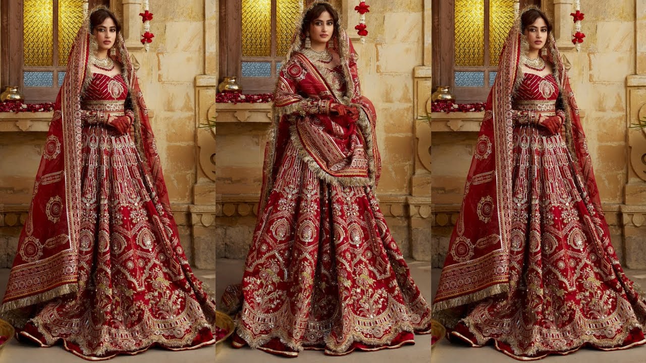 MNR MOHSIN NAVEED RANJHA BIA BRIDAL WEAR MAXI WITH FULLY LOADED ...