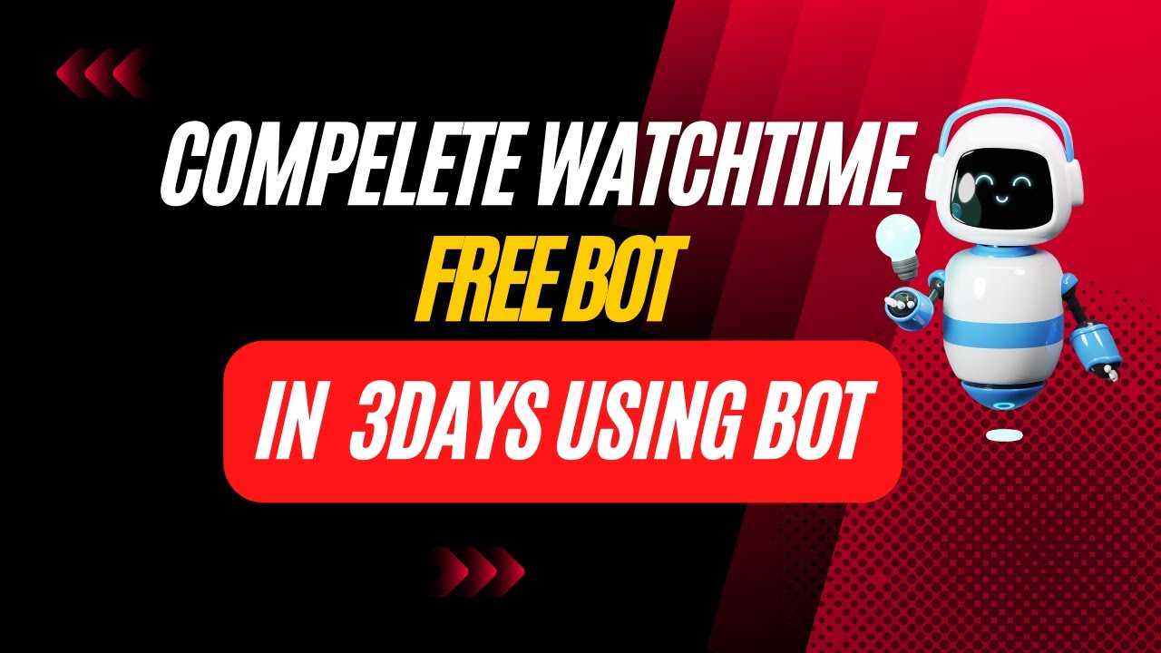 Youtube Watchtime Trick||Complete Watchtime in 3Days||watchtime - YouTube Youtube Watchtime Trick||Complete Watchtime in 3Days||watchtime - YouTube