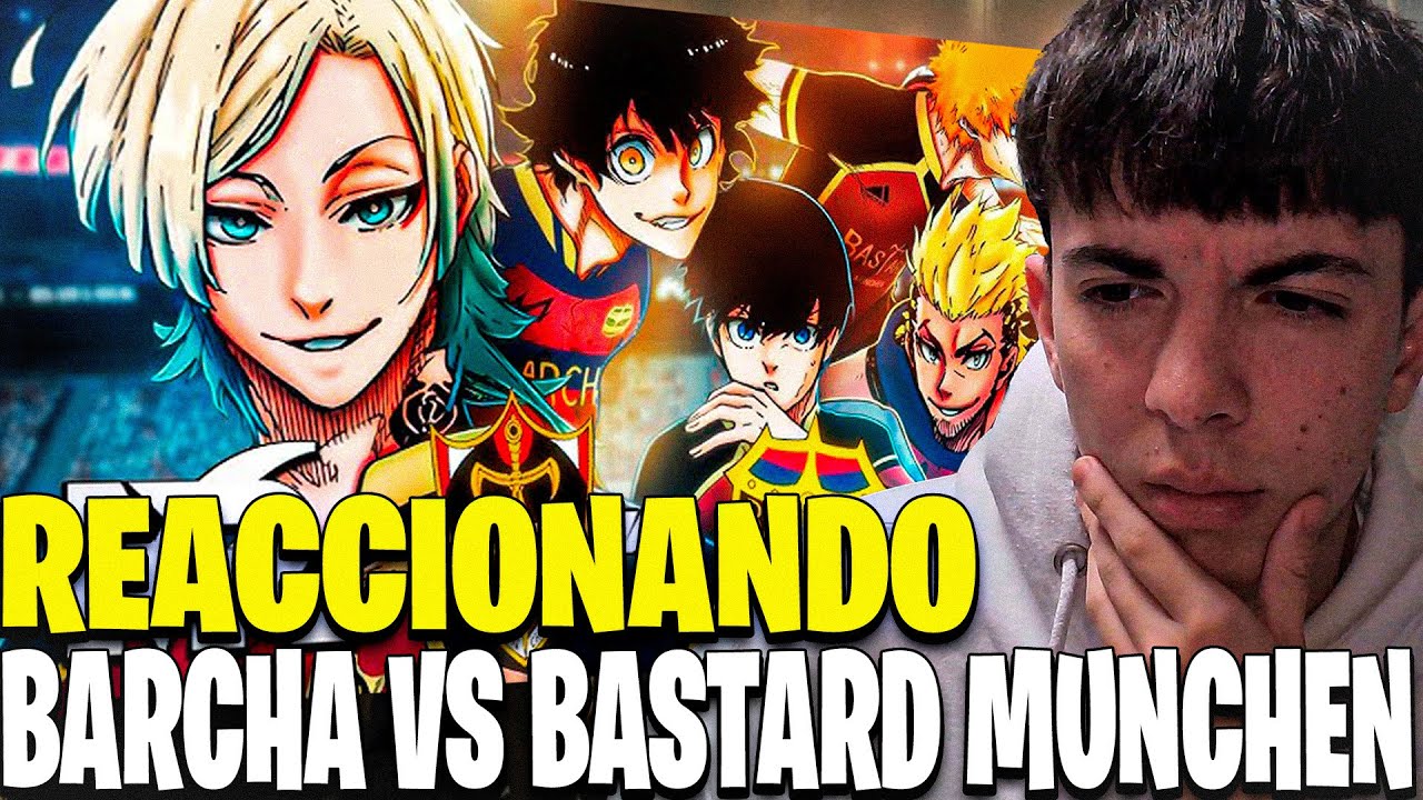 REACIONANDO AL RAP DE BARCHA VS BASTARD MUNCHEN| BLUE LOCK RAP| MEGA R ...