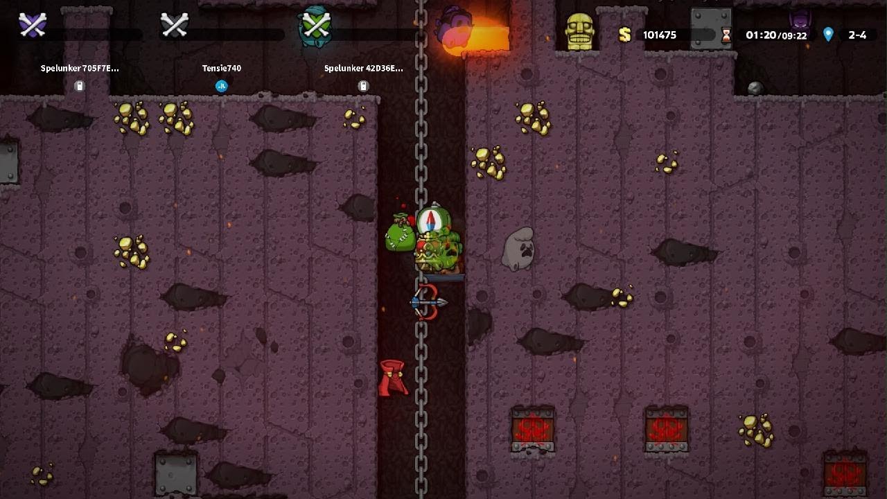 Spelunky 2 - Perfect timing boss - YouTube