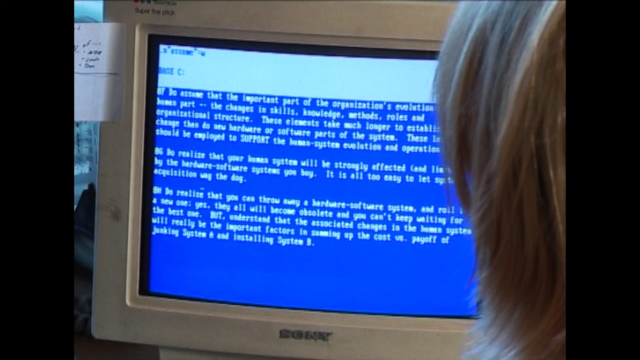 Doug Engelbart demonstrating NLS - YouTube