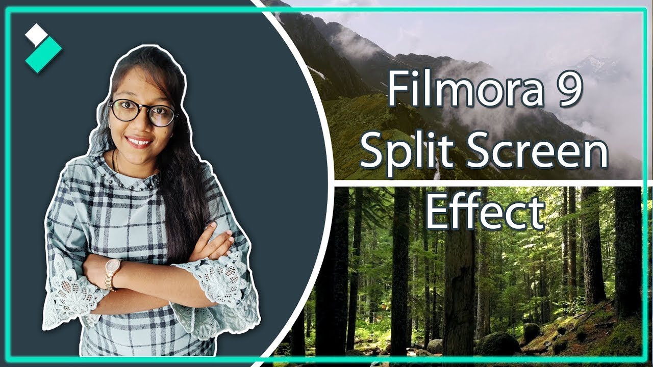 Filmora 9 Split Screen Effect | Hindi Tutorial 2021 - YouTube