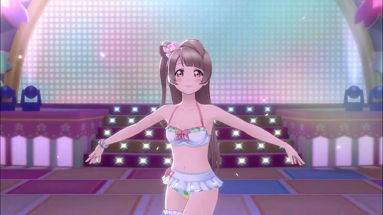 [16:9][SIFAS MV] Anata no Risou no Heroine (Kotori, Summer Splash 2020 Costume, shorter skirt ...