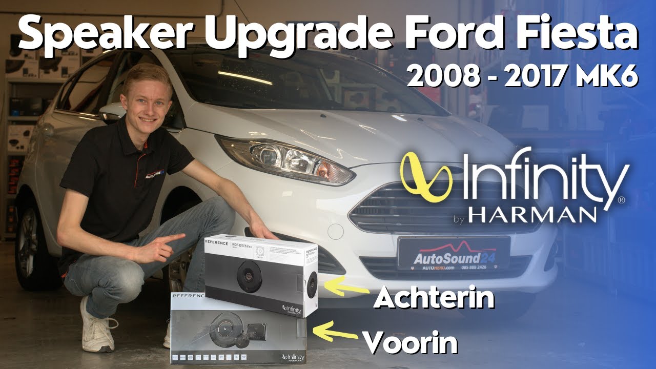 Infinity Speaker Upgrade Ford Fiesta MK6 - Installatie Componenten Set ...
