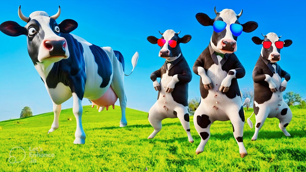 FUNNY COW DANCE- 33 | COW DANCE & COW VIDEO| DANCING COW 3 |Funny cow ...