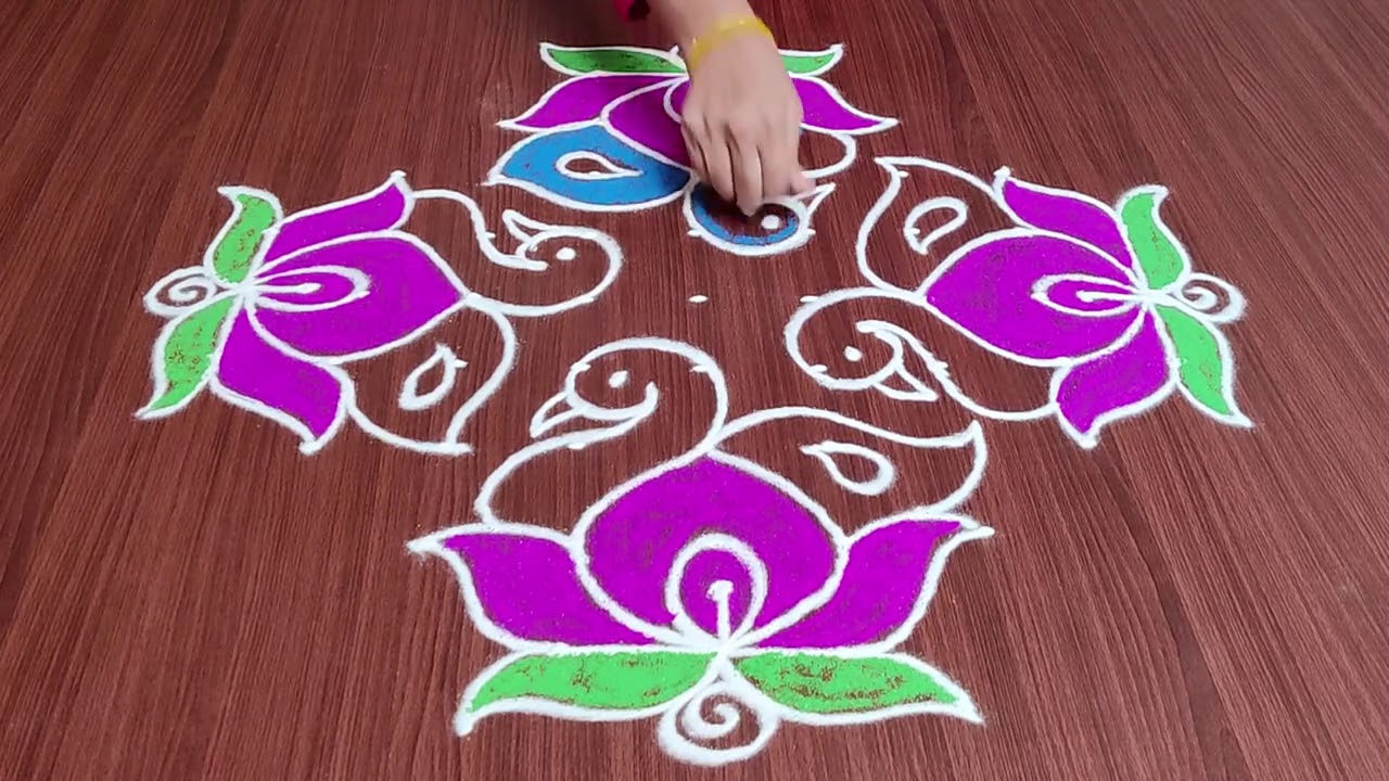 Simple Shivaratri Rangoli 2021 | 9x3 Dots Maha Shivaratri Special ...