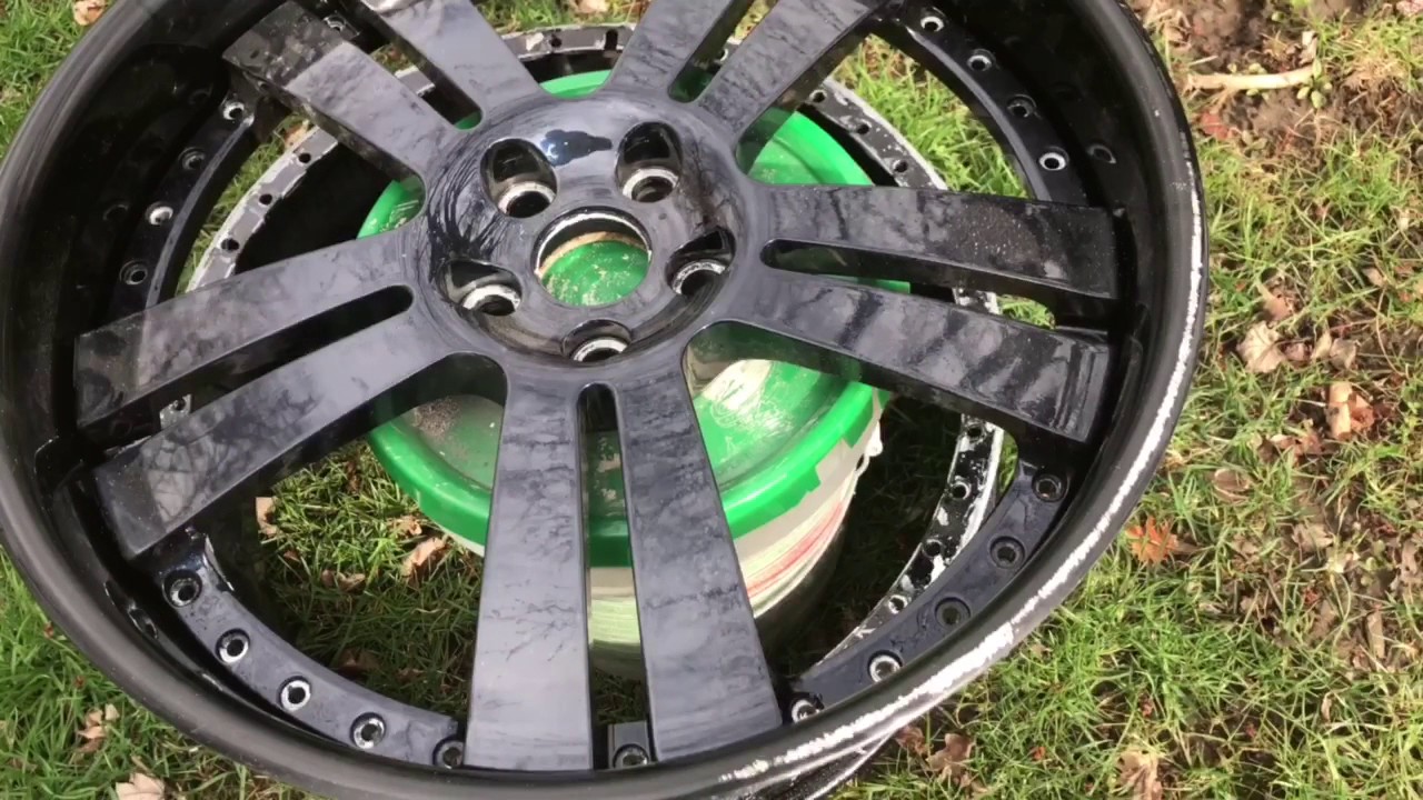 Taking 3 piece rims apart - YouTube