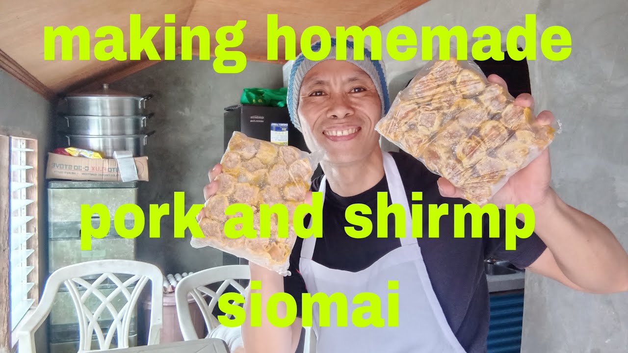 Joseph mix vlog is live! Making pork and shirmp siomai - YouTube