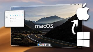 Windows 11 To macOS Customization || Customize Windows ... | Doovi