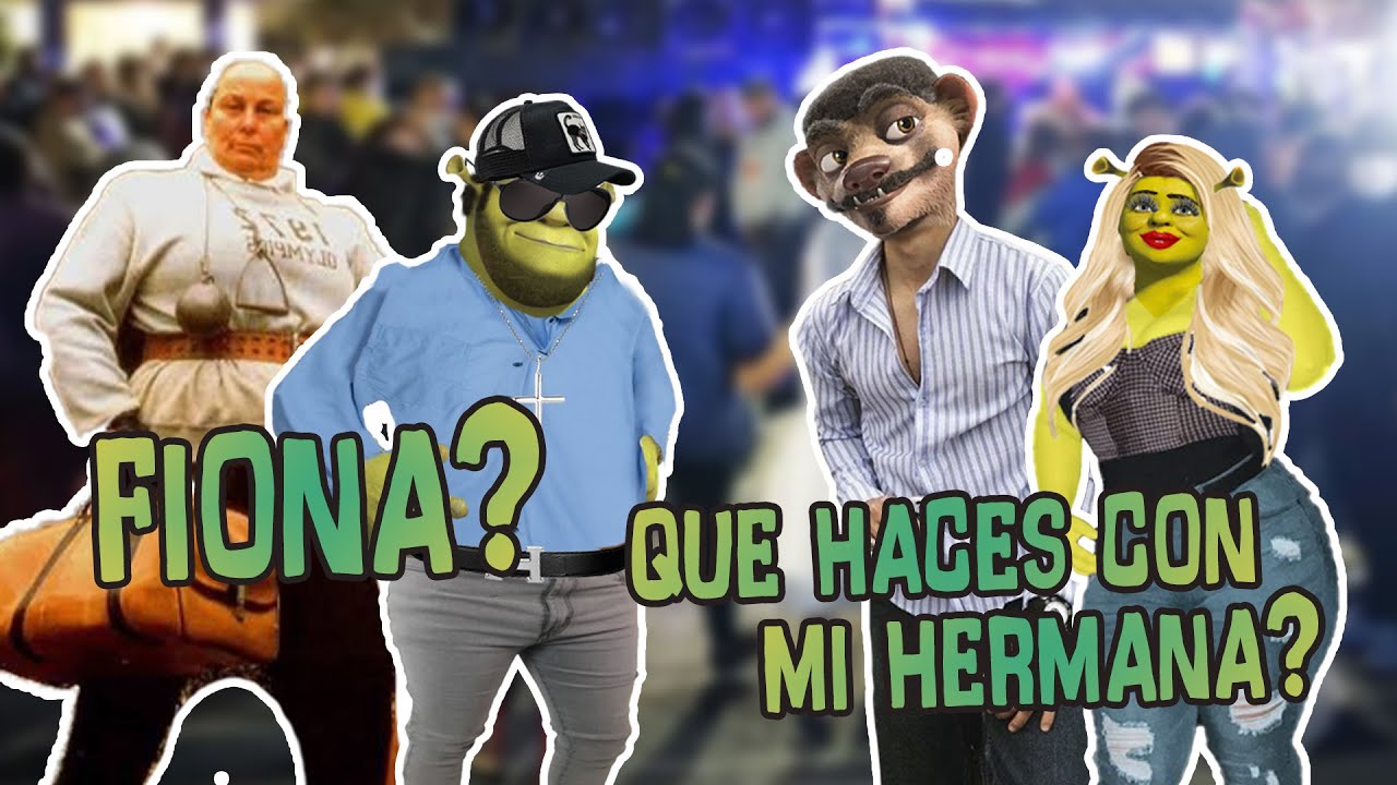Shrek va al baile y se liga a la mujer equivocada | Compa Shrek - YouTube