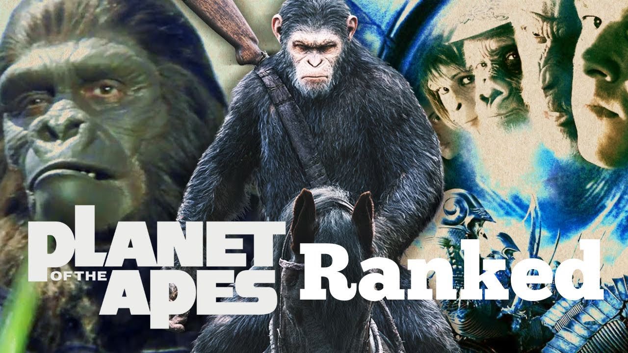 Every Planet of the Apes Movie Ranked - YouTube