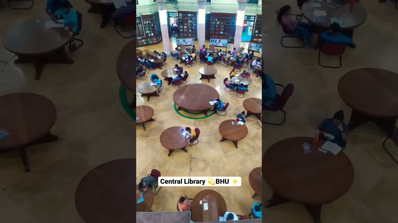 interesting view of BHU central library - YouTube