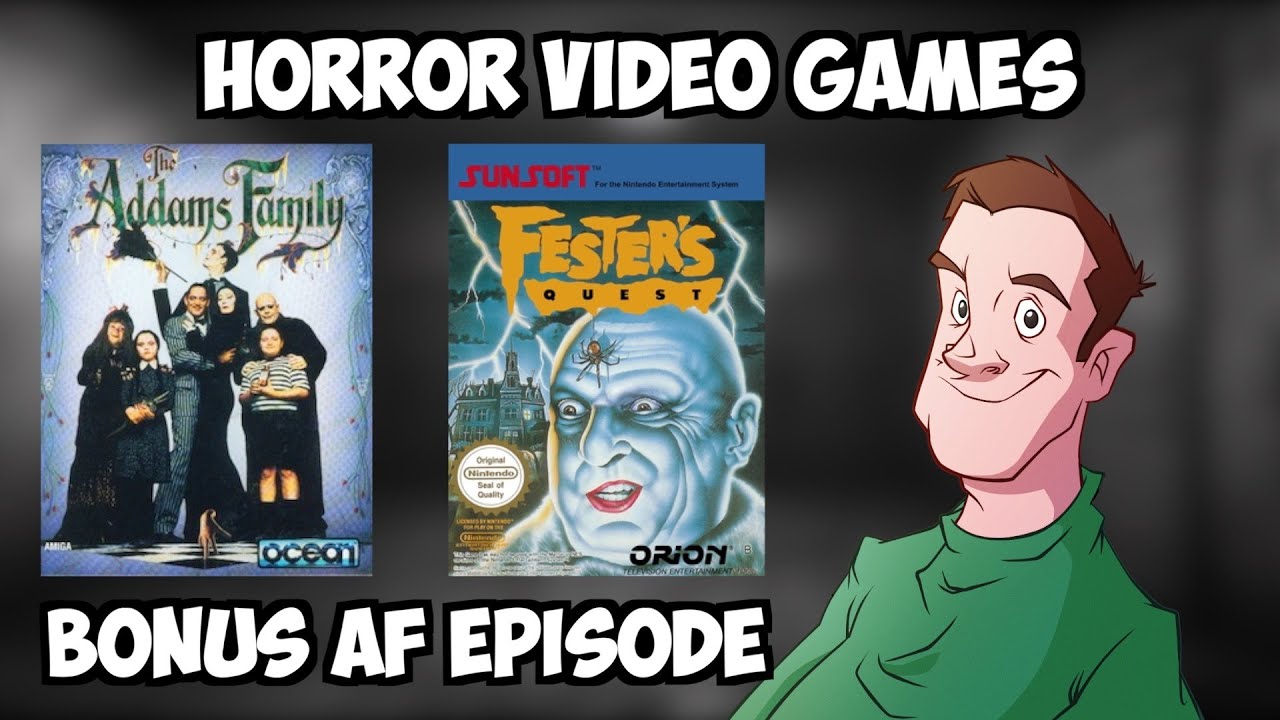 Horror Video Games #10 | The Addams Family (1991) & Fester's Quest ...