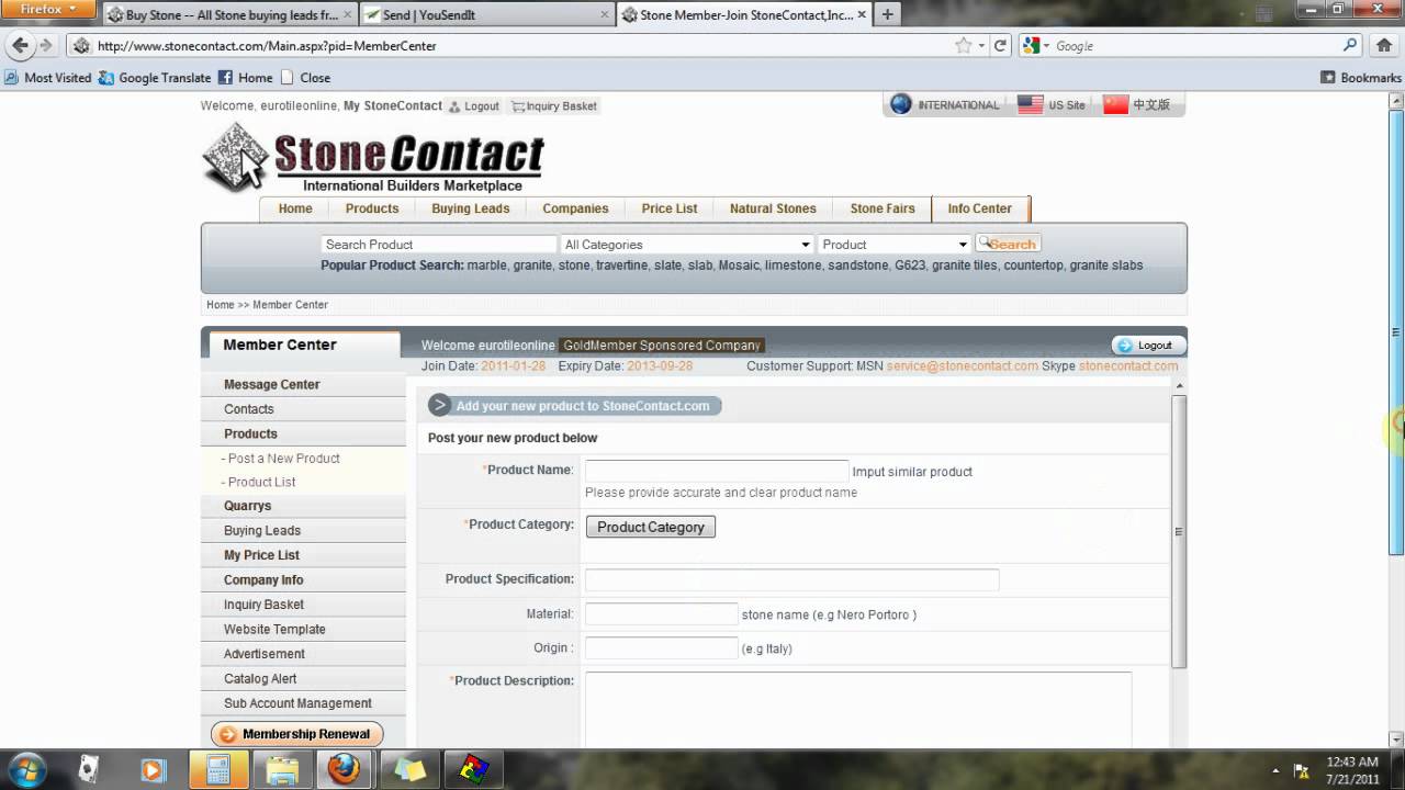 How to Manage Your Stone Contact Account Tutorial - YouTube