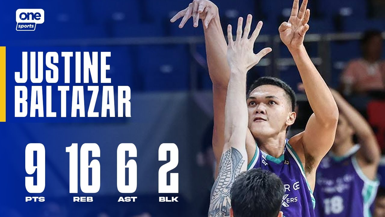 Justine Baltazar’s SELFLESS PERFORMANCE for Converge | PBA SEASON 49 ...