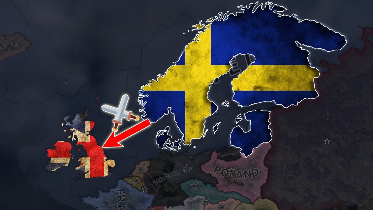 Sweden Returns the Empire in hoi4 - YouTube