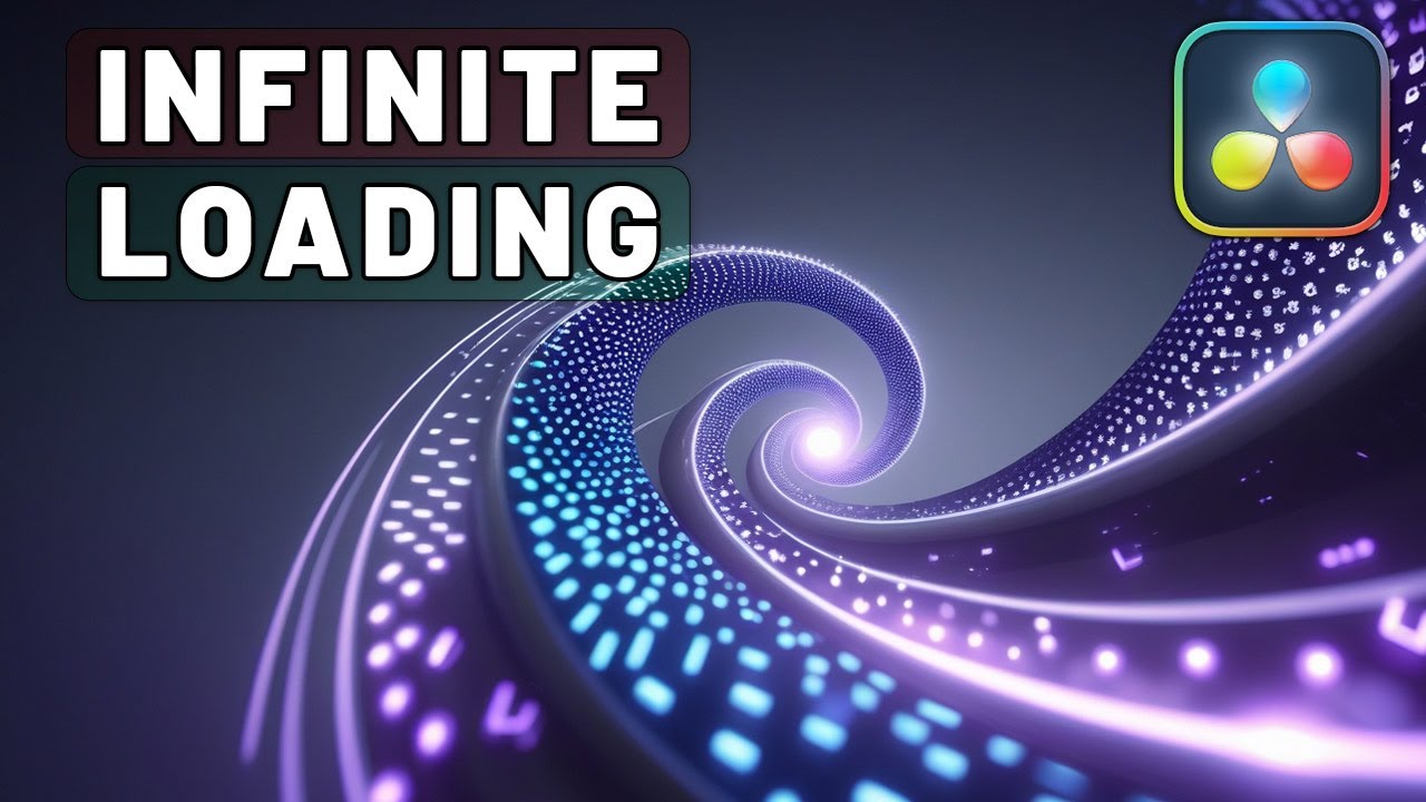 Make INFINITE LOADING Animation In Davinci Resolve - YouTube