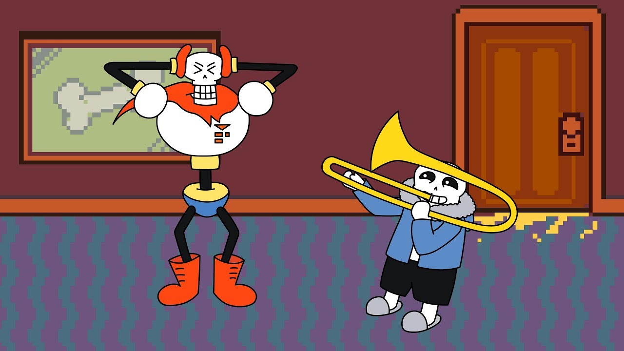Undertale “Trumpet boy” (Trombone Sans) - YouTube