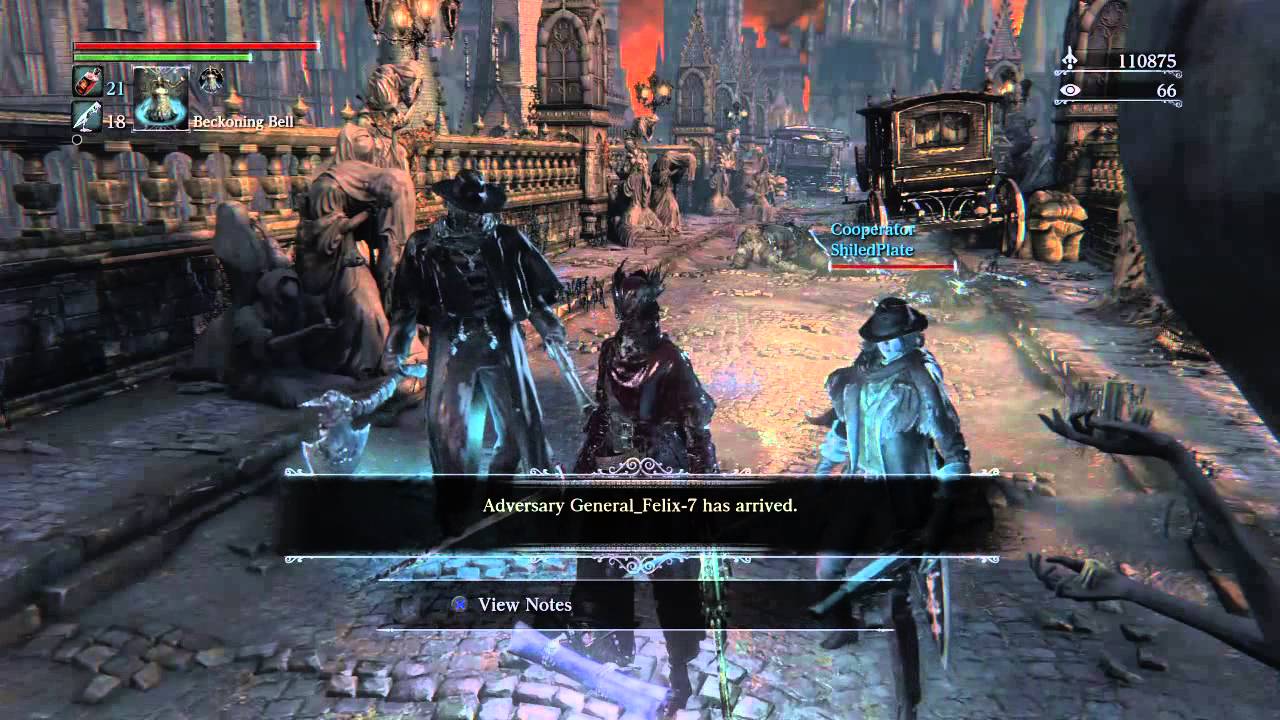 Bloodborne NPC helper - YouTube