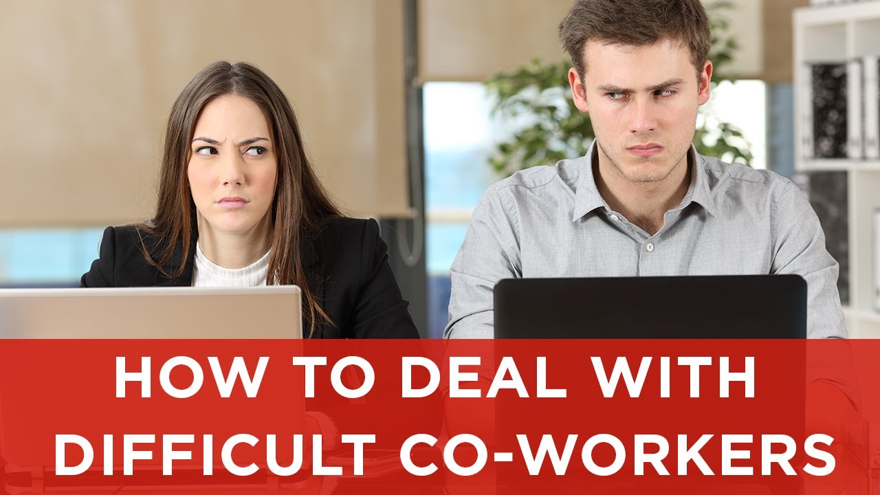 A simple exercise for dealing with difficult co-workers - YouTube