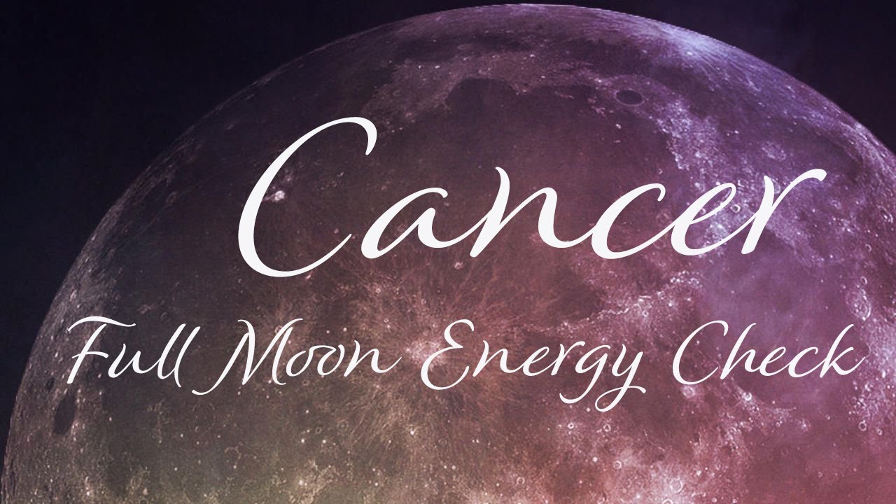 Cancer • Full Moon Energy Check, What you need to know for April - YouTube