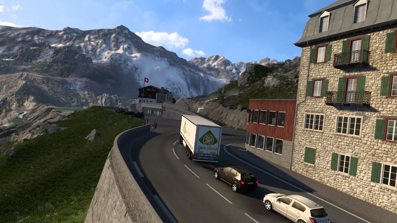 Driving Simulator Euro Truck Simulator 2 Gameplay / SP GAMING / ETS2 ...