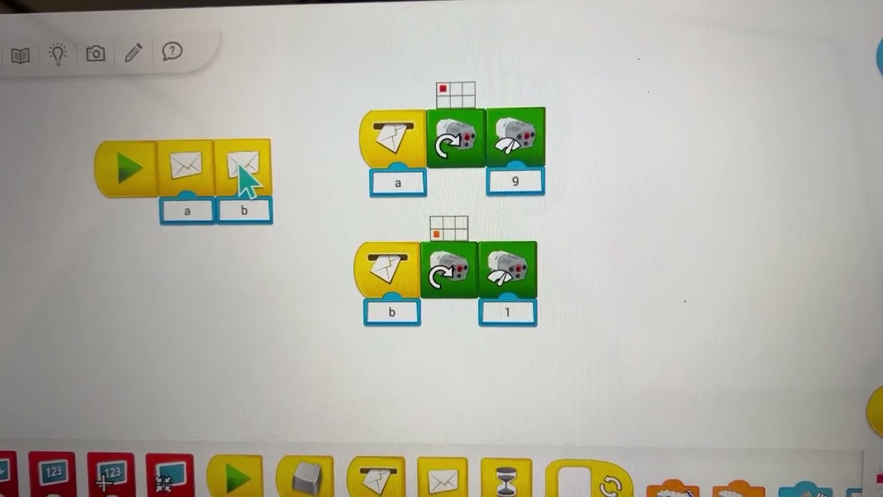 Programing a WeDo 2.0 with two motors - YouTube