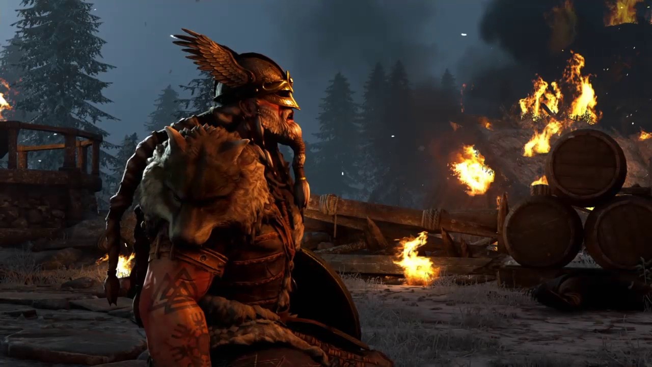 [REALISTIC DIFFICULTY] FOR HONOR Knights Campaign Final Boss Gudmundr ...