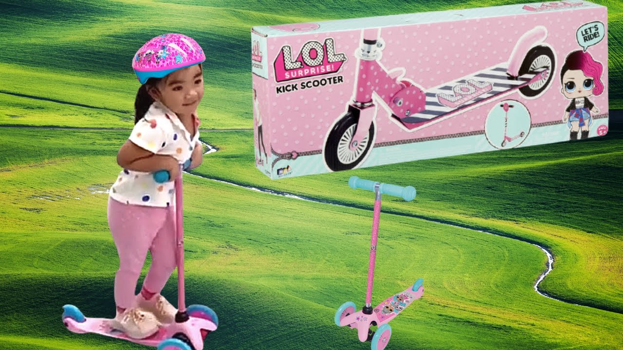 🔵 LOL Surprise Toy Unboxing & Assembling Scooter - YouTube