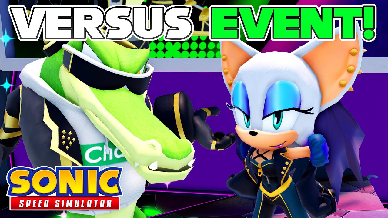 Unlocking DJ Vector & Rockstar Rouge in Sonic Speed Simulator - YouTube