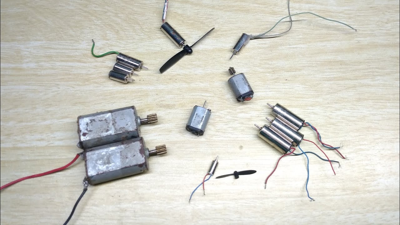 Types of Coreless motor Dc motor - YouTube