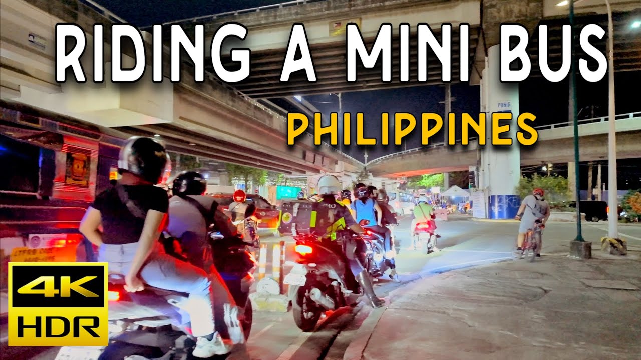 Riding a Mini Bus in the Philippines: What’s It Really Like? - YouTube