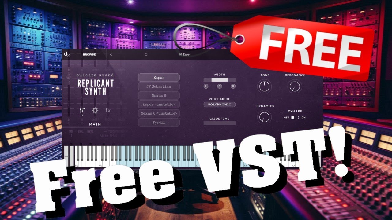 【New Free VST!】100+ Presets! New Deckard's Dream Analog Synth VST ...