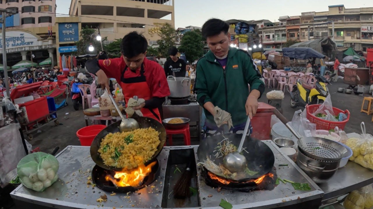Amazing Chef Make & Cooking Various Fast Food On The Street – Fast Food ...