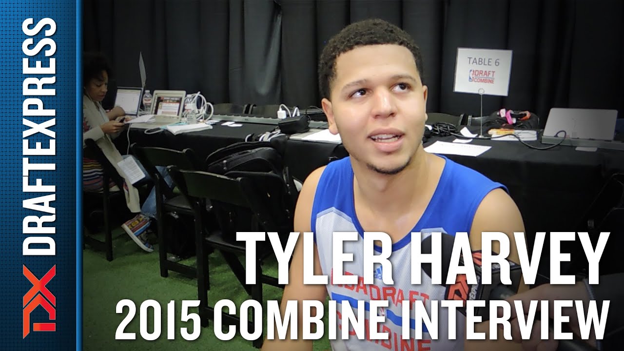 Tyler Harvey 2015 NBA Draft Combine Interview - YouTube