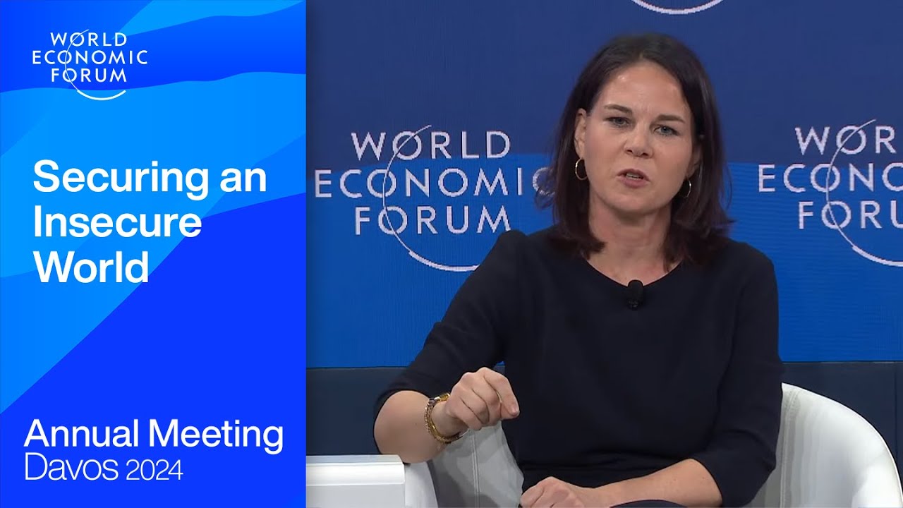 Securing an Insecure World | Davos 2024 | World Economic Forum - YouTube