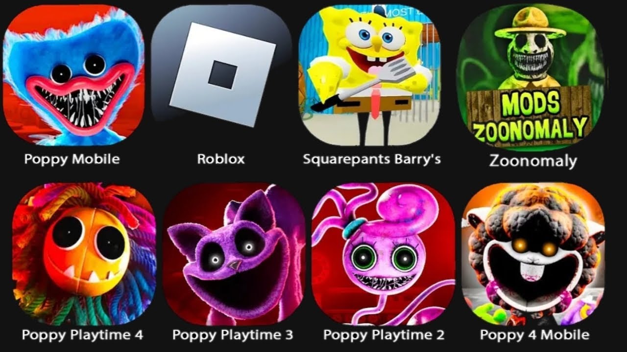 Poppy Playtime Chapter 4,Poppy Mobile,Poppy 2 Mobile,Poppy 3,Roblox ...