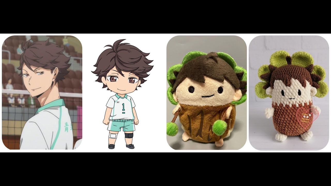 Oikawa Tooru anime «Haikyuu». Ойкава Тоору, аниме "Волейбол". Amigurumi ...