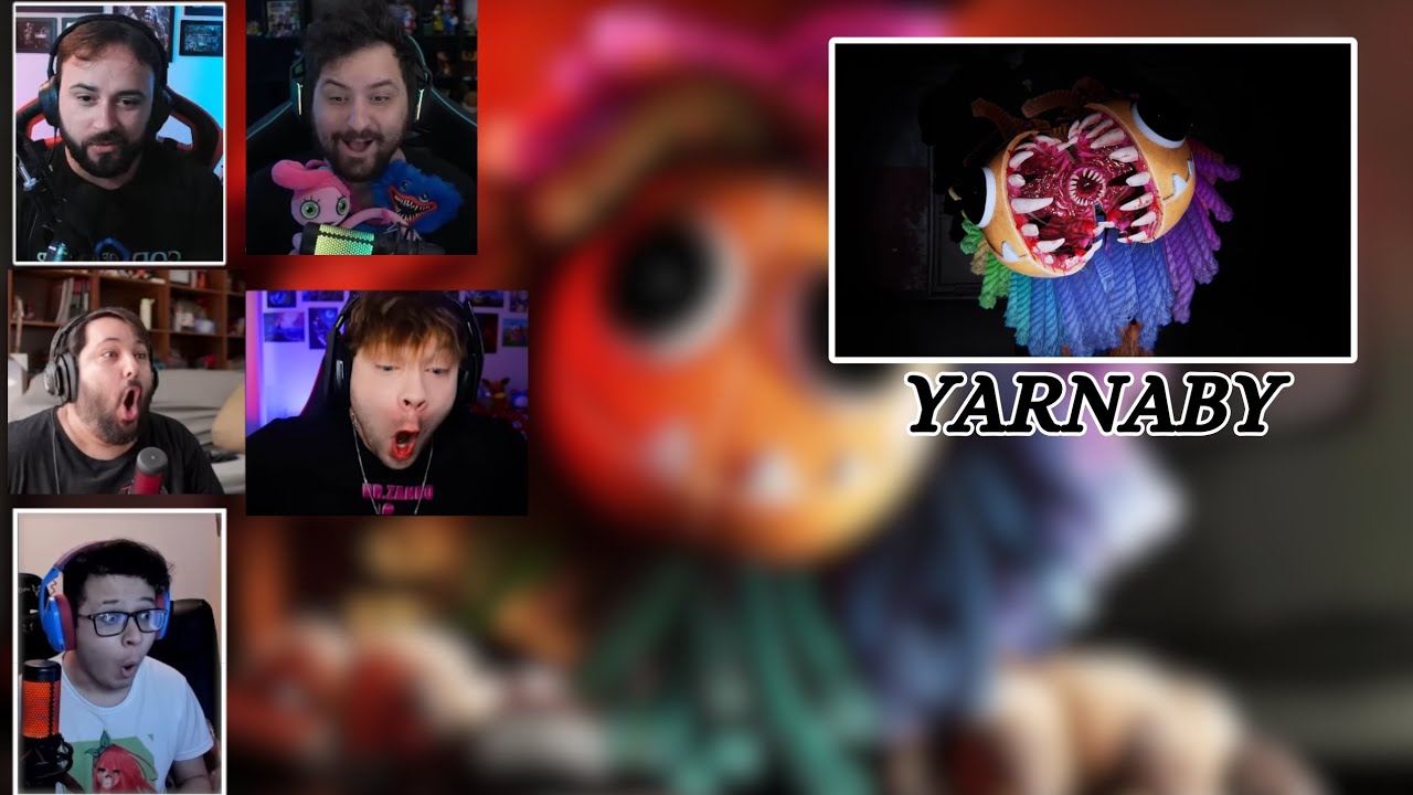 YOUTUBERS REAGINDO AO TRAILER DO YARNABY - YouTube