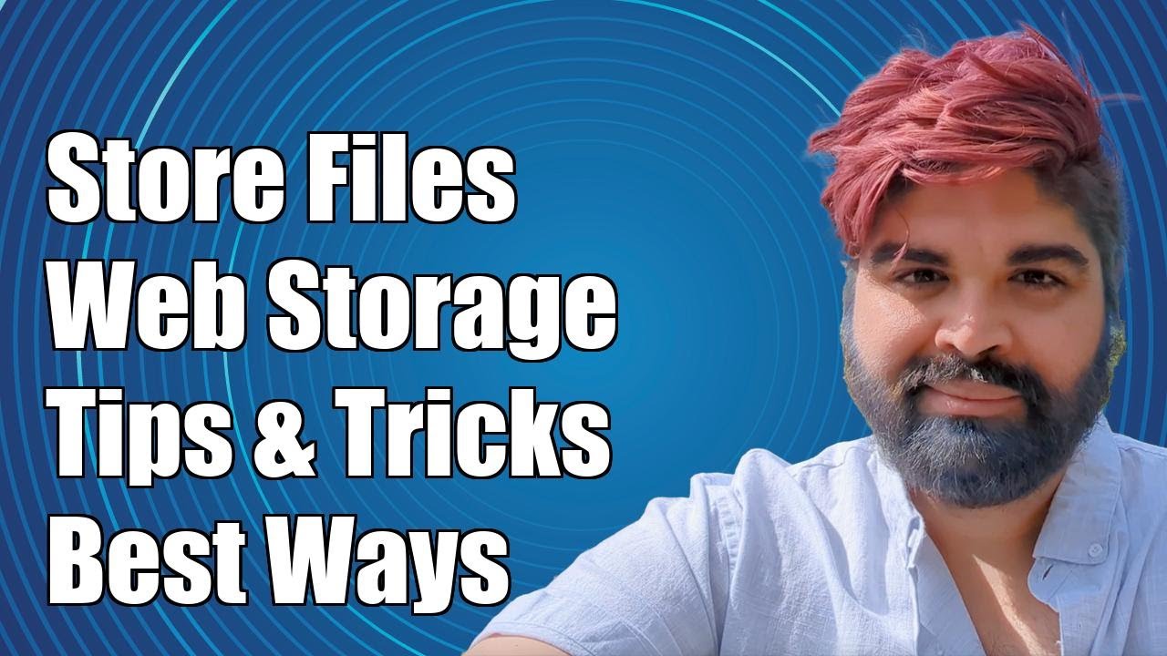 How to Store Large Files in Web Local Storage: Tips and Best Practices - YouTube
