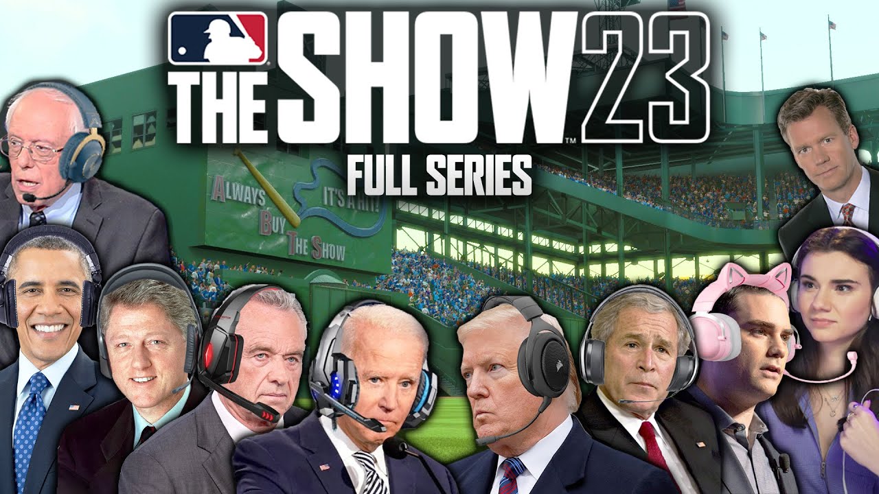 US Presidents Play MLB The Show 23 (FULL SERIES) - YouTube