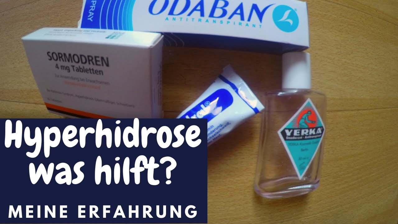 Hyperhidrose - Meine Erfahrung mit der Krankheit - YouTube