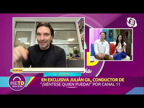 HOY ES TU DÍA | EN EXCLUSIVA JULIÁN GIL, CONDUCTOR DE "¡SIÉNTESE QUIEN ...