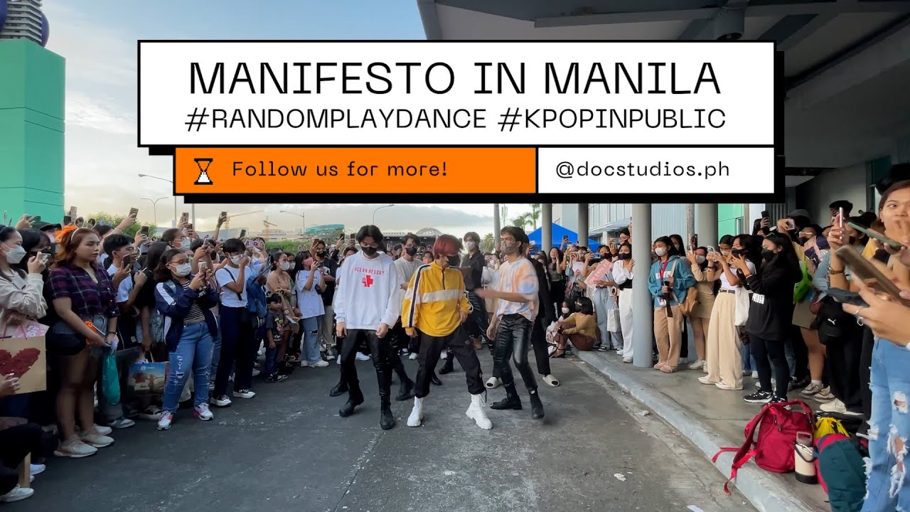 [KPOP IN PUBLIC] ENHYPEN World Tour MANIFESTO in Manila D-3 | DOC Studios - YouTube