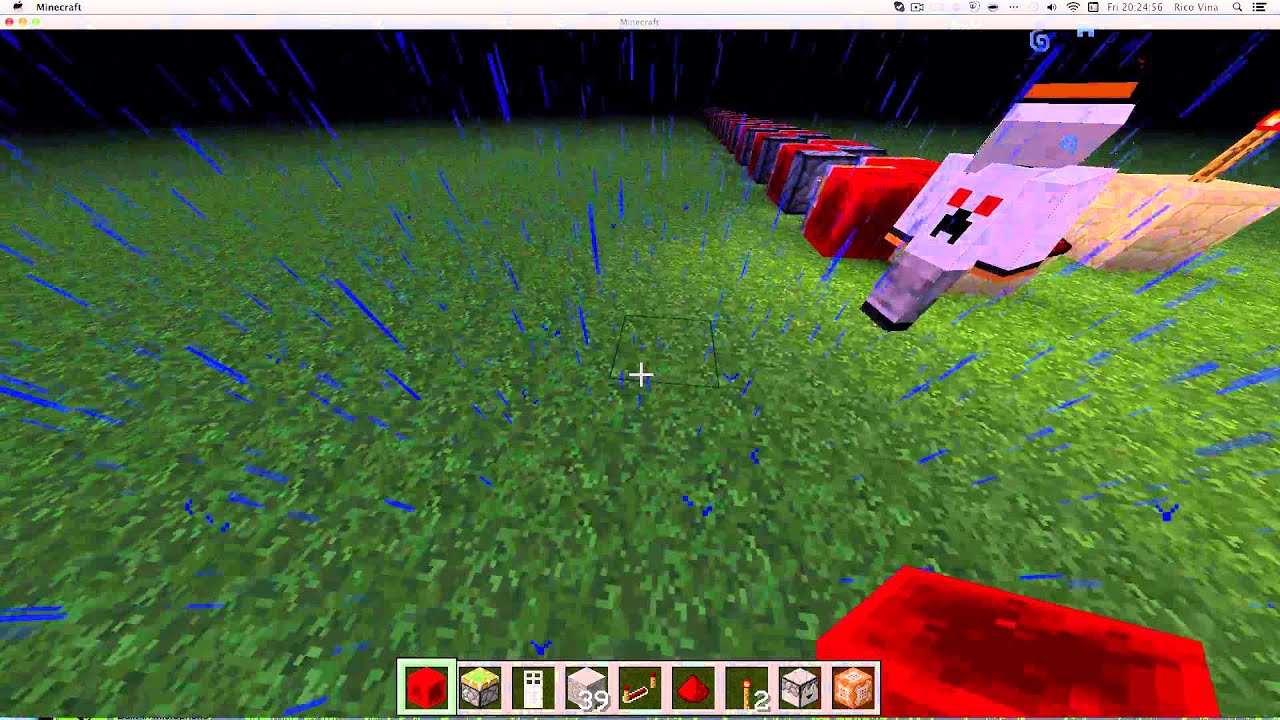 How To Build A Instant Redstone Wire - YouTube