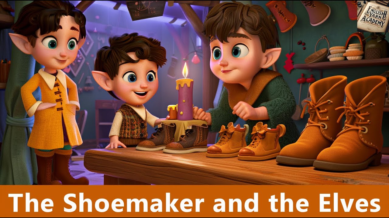 Learn English Through Story | The Shoemaker and the elves | English ...